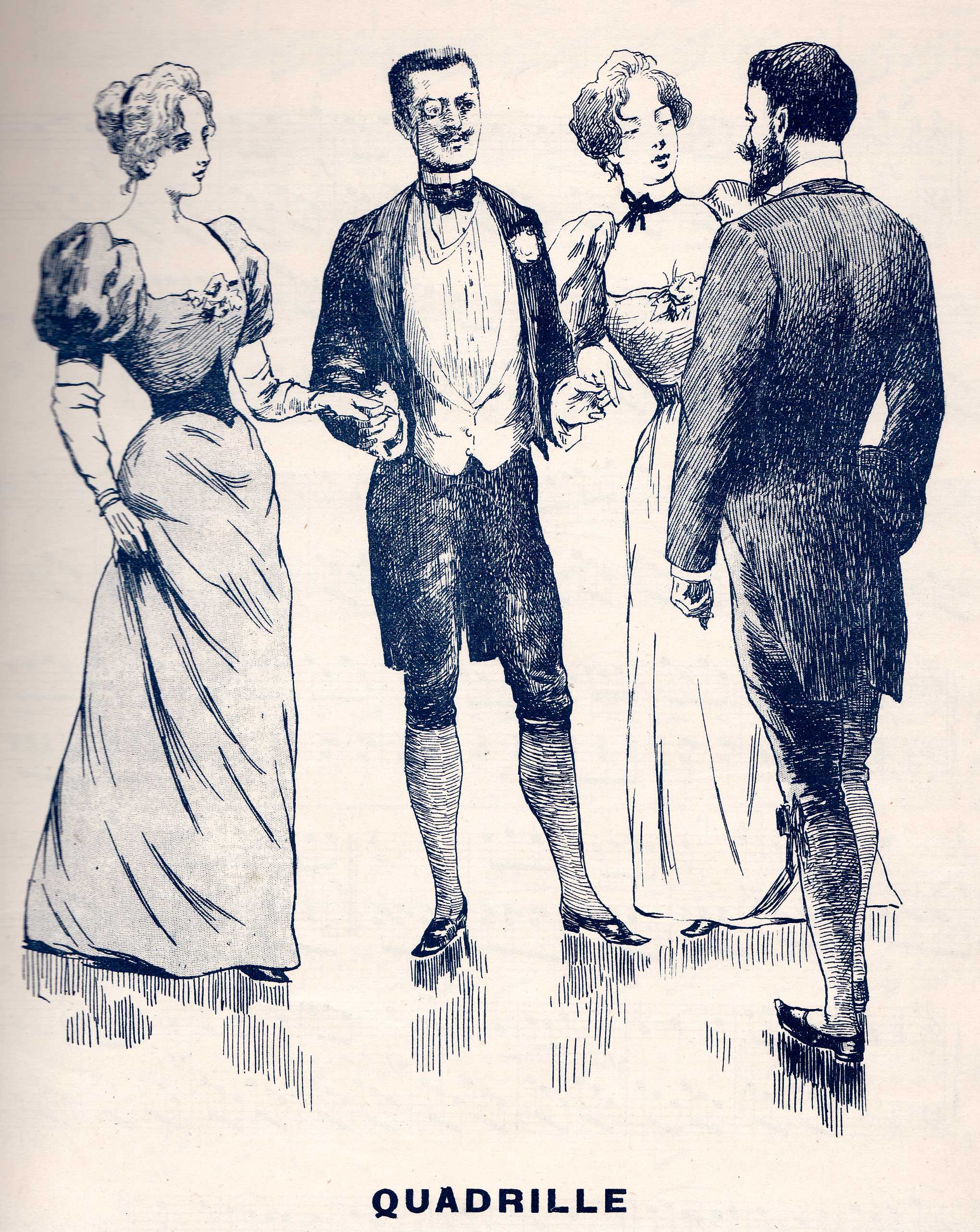 The Quadrille | The Eugene Revuz Dance notebook